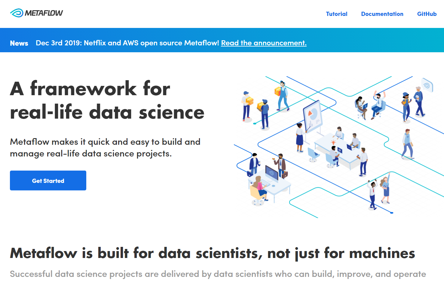 Netflix et AWS publient Metaflow en Opensource