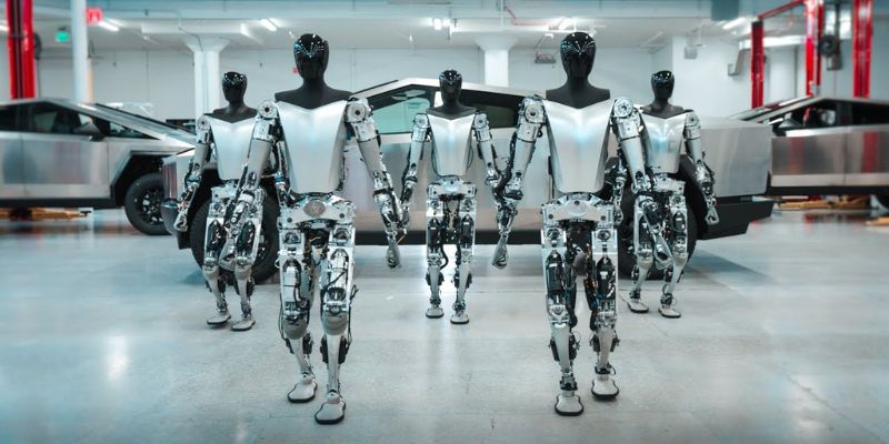 Tesla partage les dernières avancées de son projet de robot humanoïde ...